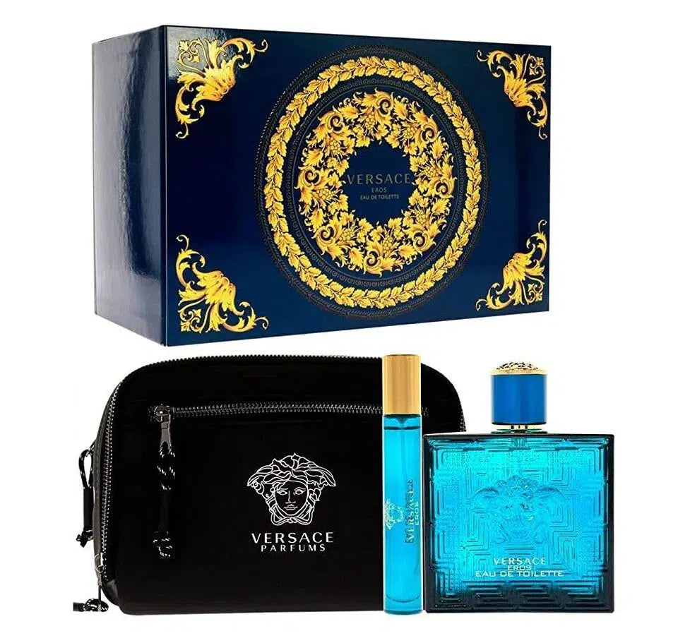 Buy Versace Eros 2-Piece with Versace Trousse Gift Set for